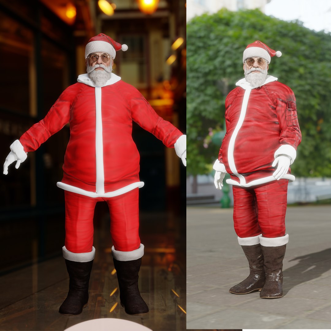 3D Santa Claus - TurboSquid 1998920