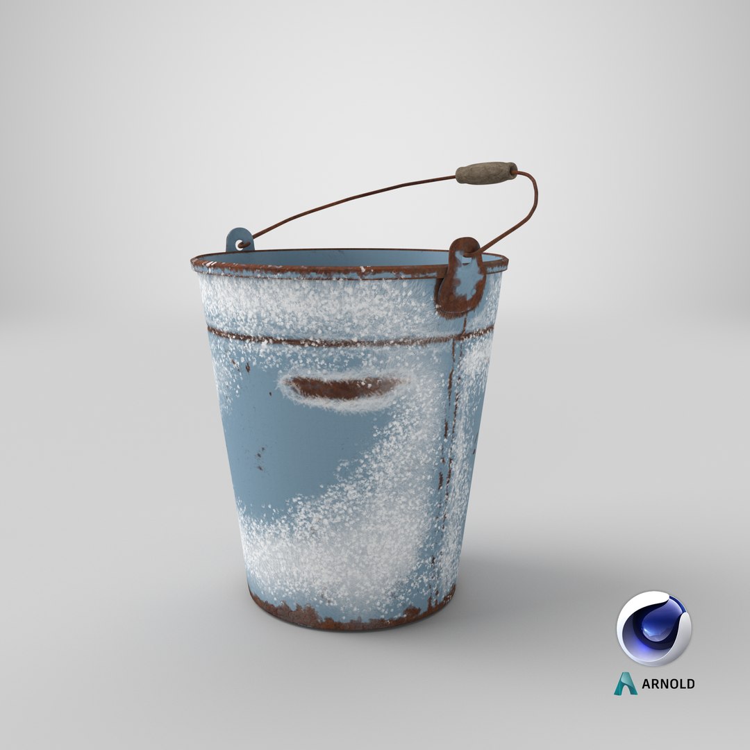 3D Rusty Bucket Model - TurboSquid 1358005