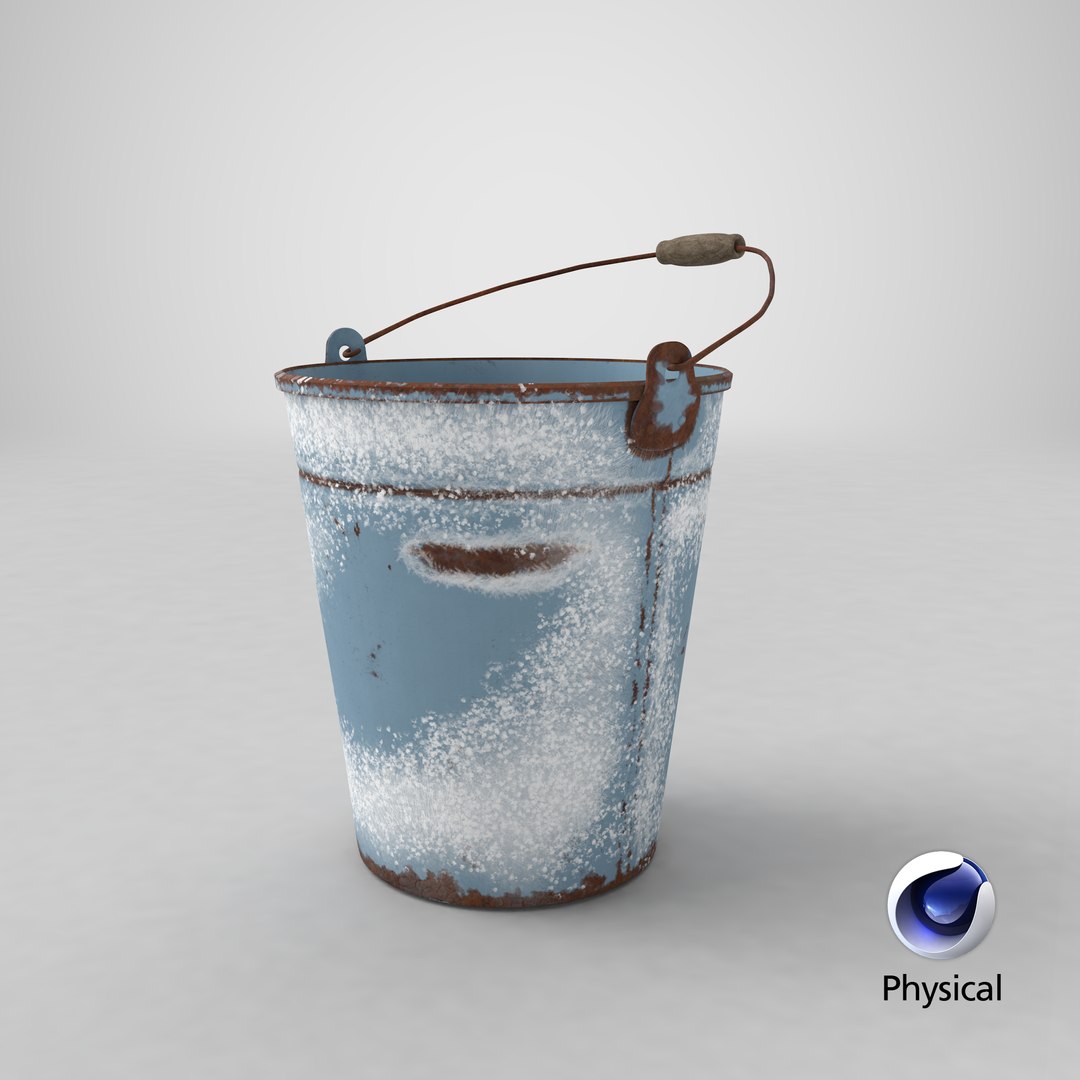3D Rusty Bucket Model - TurboSquid 1358005