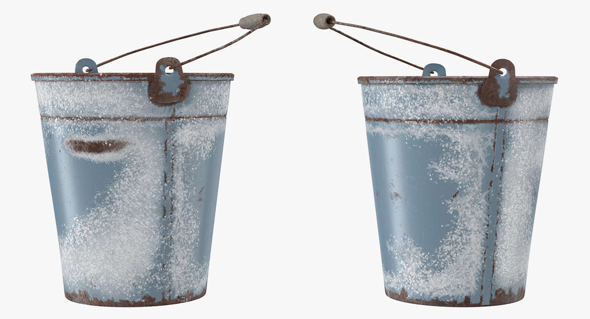 3D Rusty Bucket Model - TurboSquid 1358005