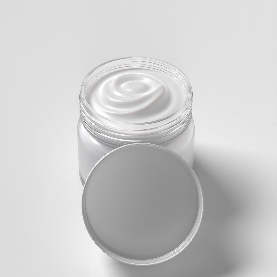 3D Cream Jar 31 model - TurboSquid 1965861