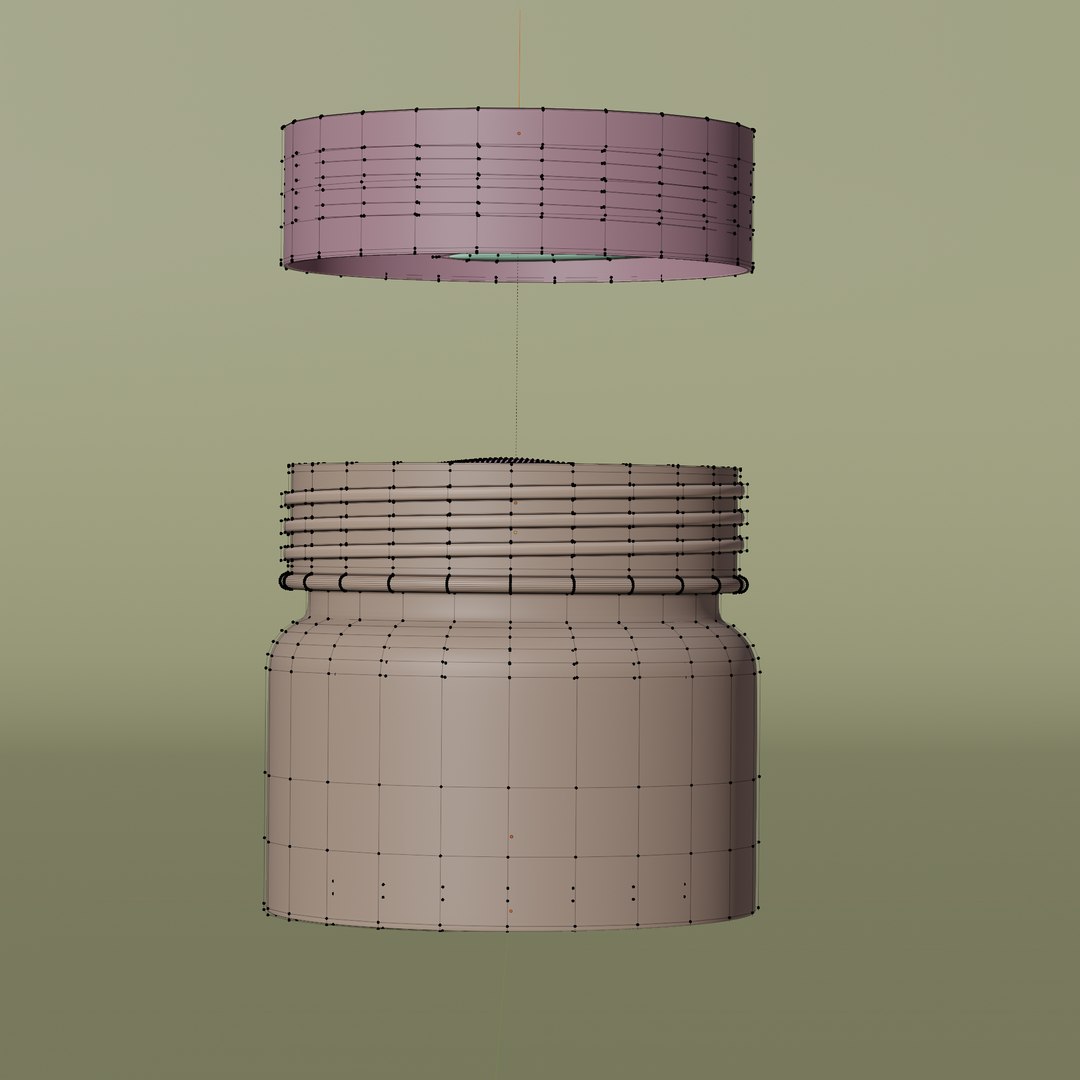 3D Cream Jar 31 model - TurboSquid 1965861