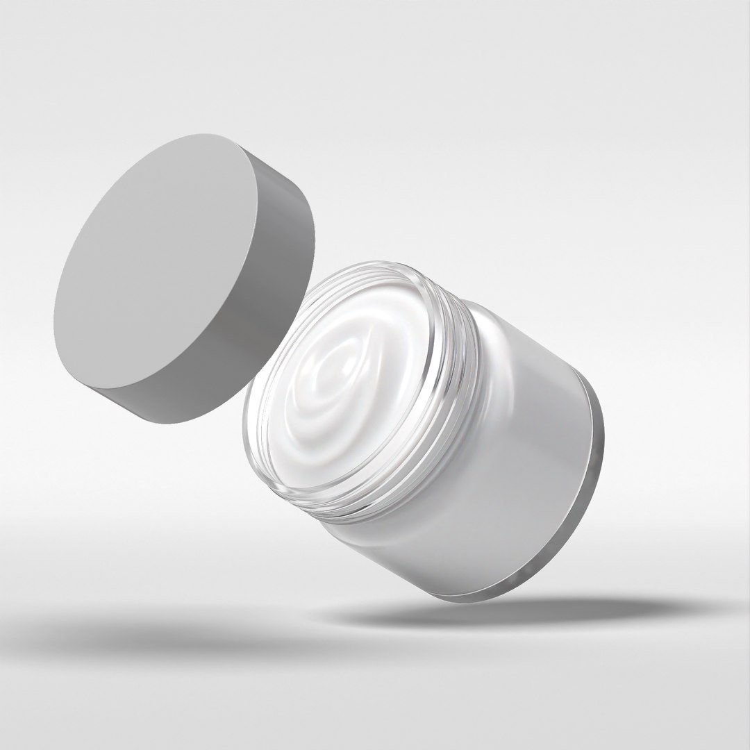 3D Cream Jar 31 model - TurboSquid 1965861