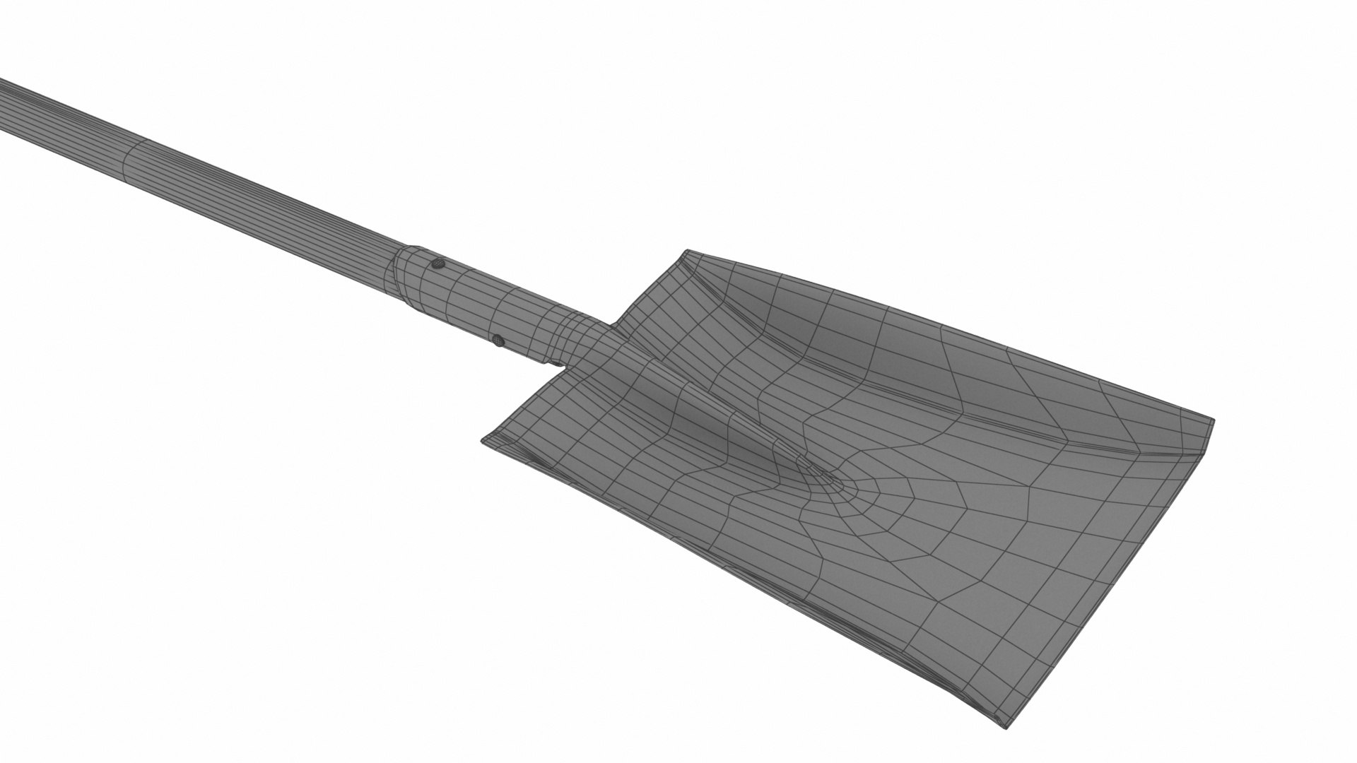 Farm Tool Spade 3D Model - TurboSquid 1663448