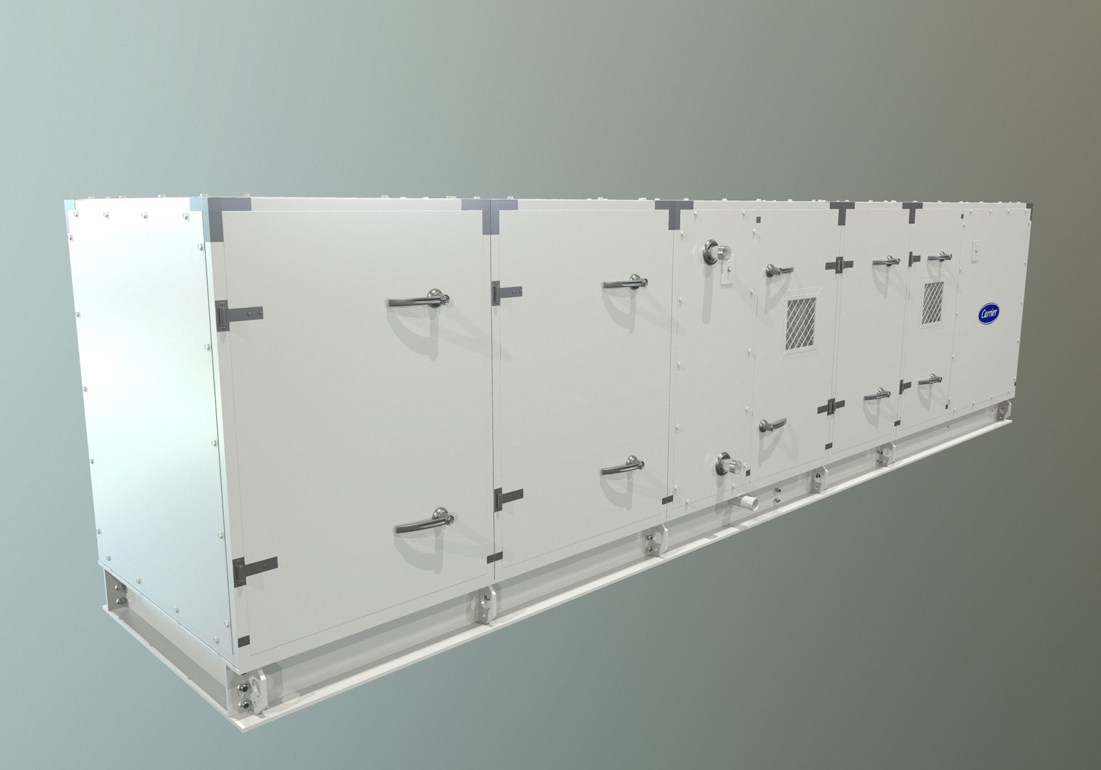 3D aero 39m air handlers - TurboSquid 1609913