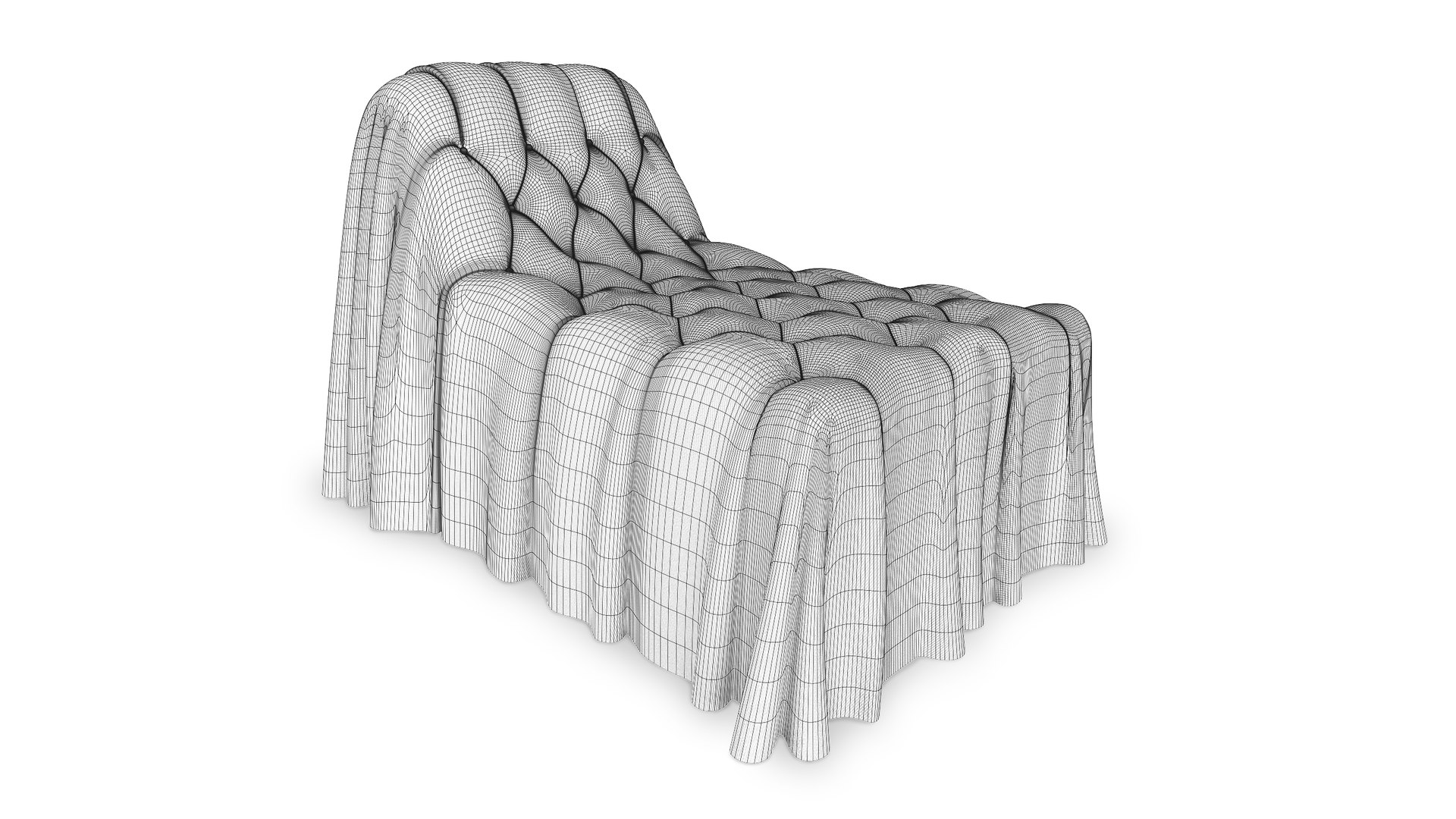 Bohemien Armchair 3D - TurboSquid 2077437
