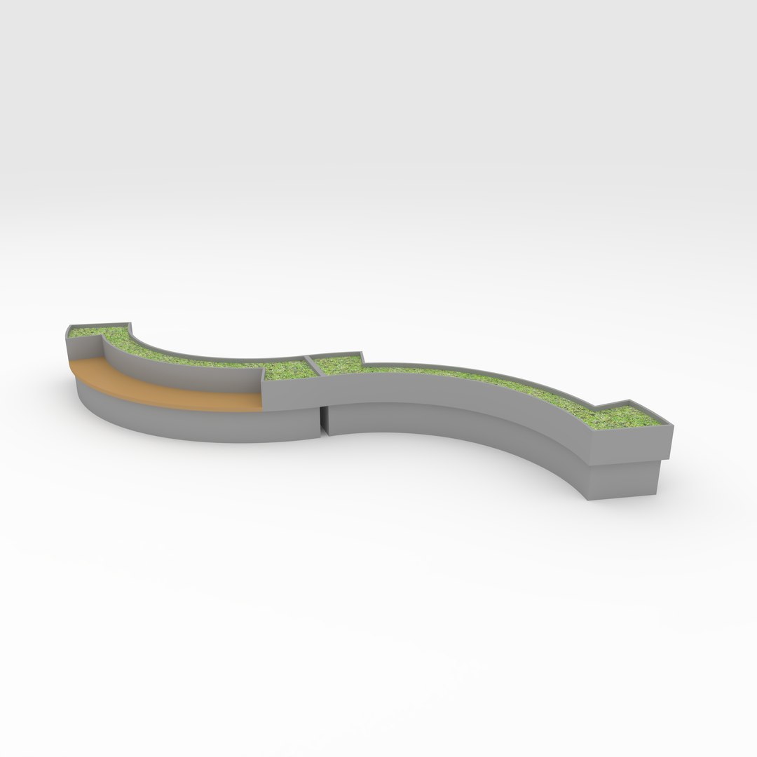 Bench Park 20 3D Model - TurboSquid 2121047