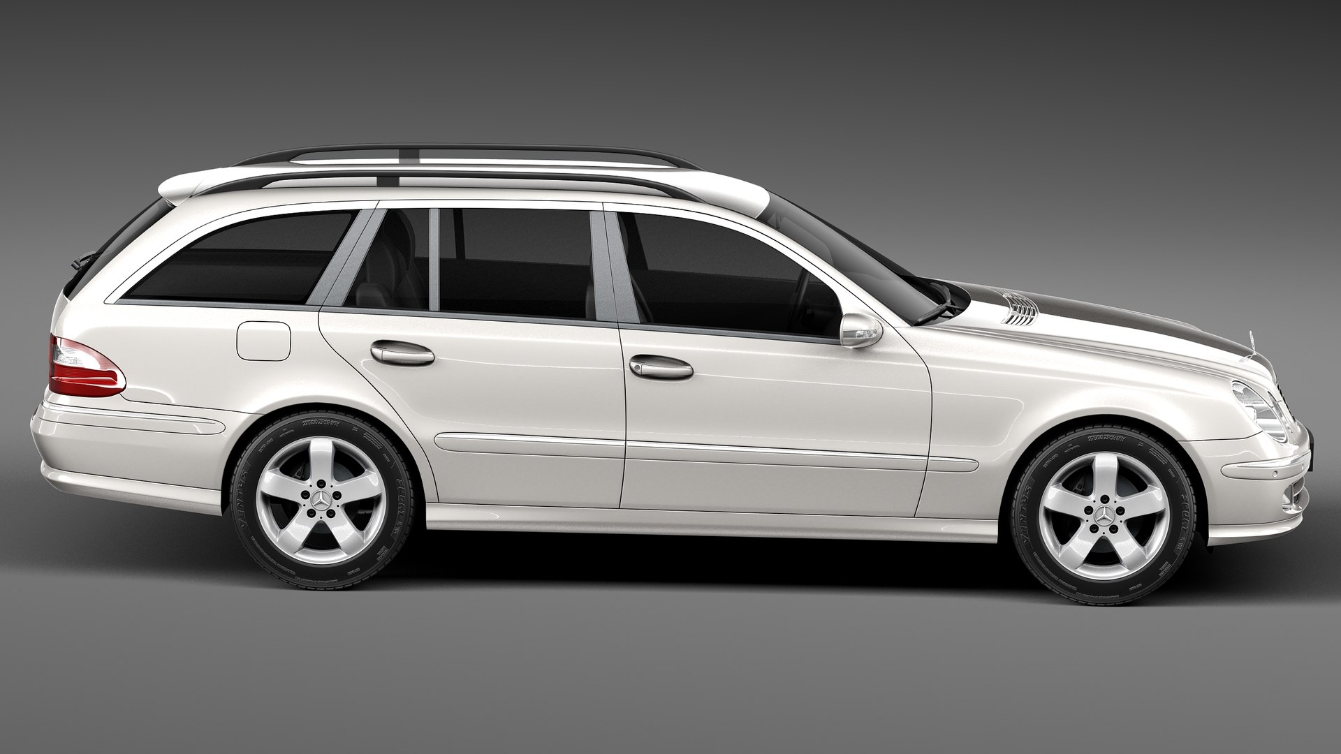 3d Model Mercedes Mercedes-benz Estate