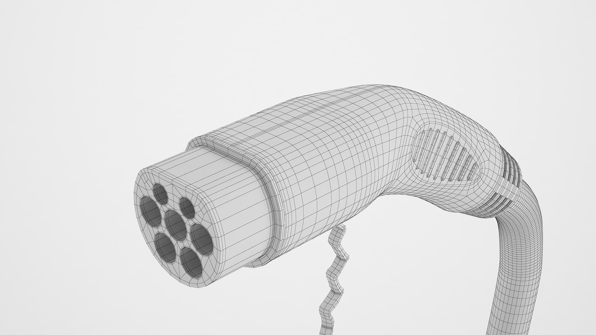 Ev Charging Plug 3D Model - TurboSquid 1707043