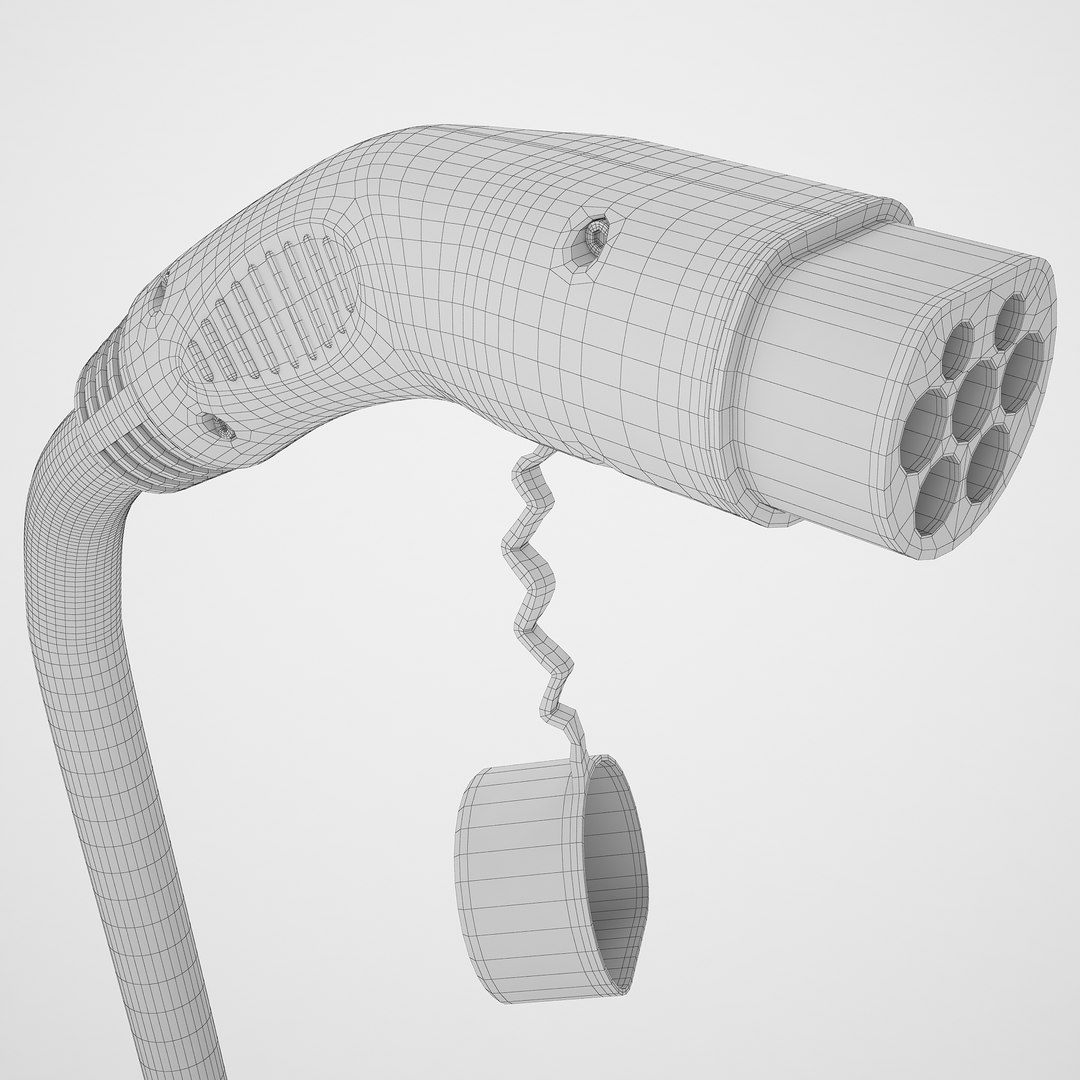 Ev Charging Plug 3D Model - TurboSquid 1707043