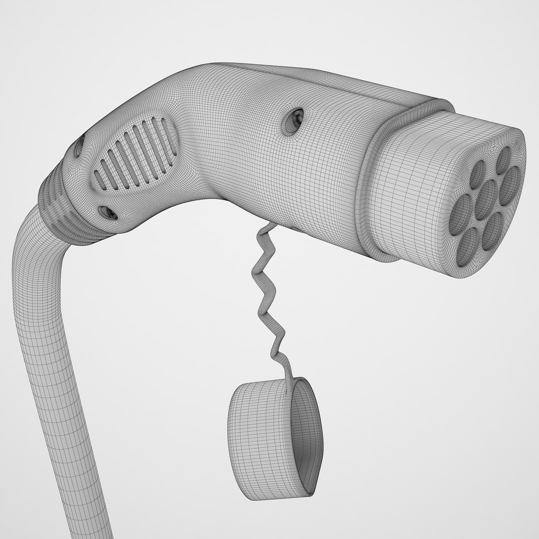 Ev Charging Plug 3D Model - TurboSquid 1707043