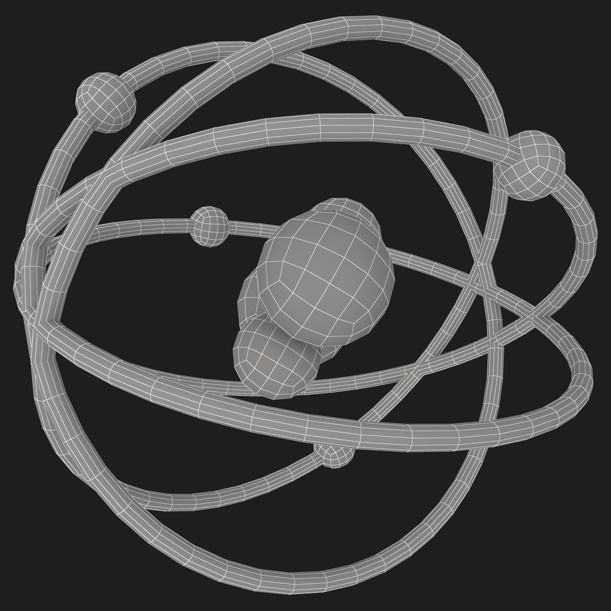 3d model atom 1
