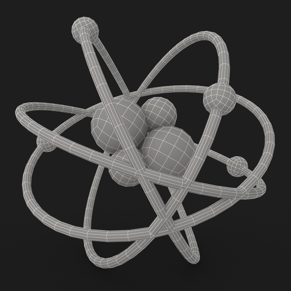 3d model atom 1