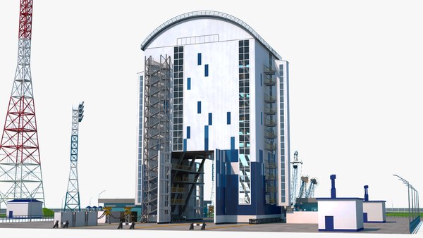 Vostochny Cosmodrome Russian Spaceport 3D model - TurboSquid 1808178