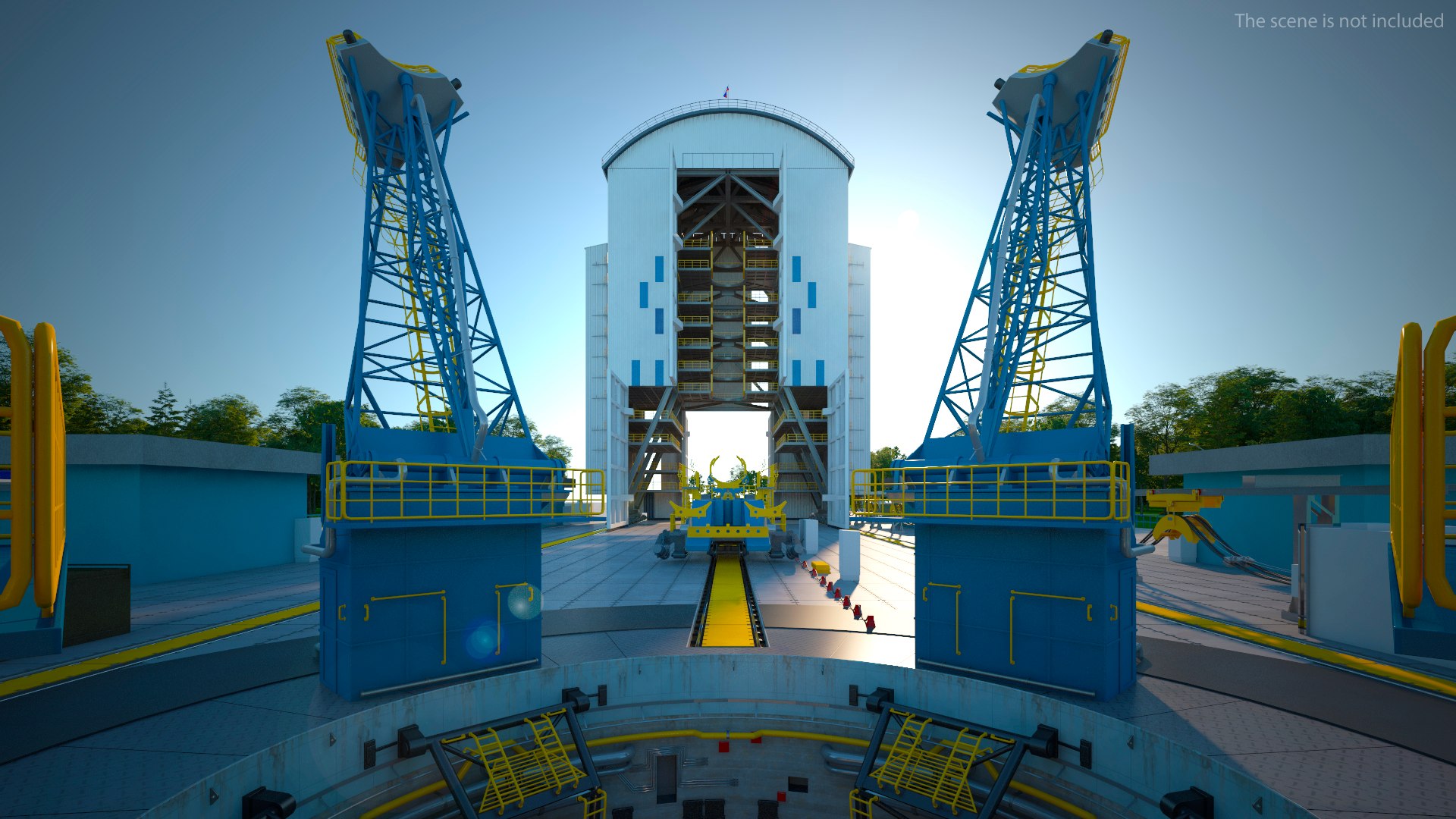 Vostochny Cosmodrome Russian Spaceport 3D model - TurboSquid 1808178