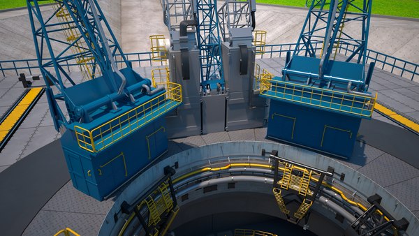 Vostochny Cosmodrome Russian Spaceport 3D model - TurboSquid 1808178