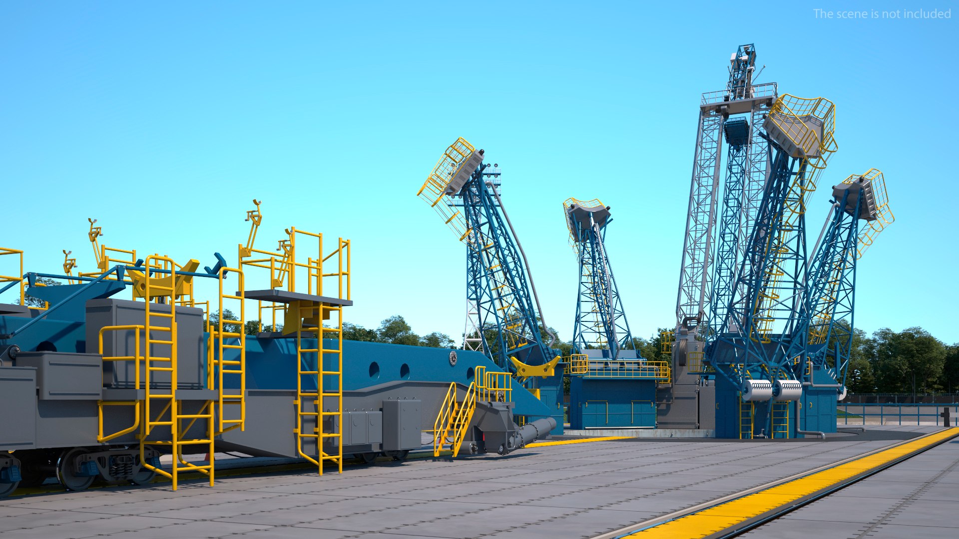 Vostochny Cosmodrome Russian Spaceport 3D model - TurboSquid 1808178