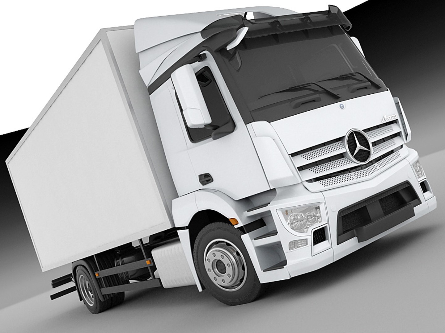 Mercedes Antos Truck 3d Model