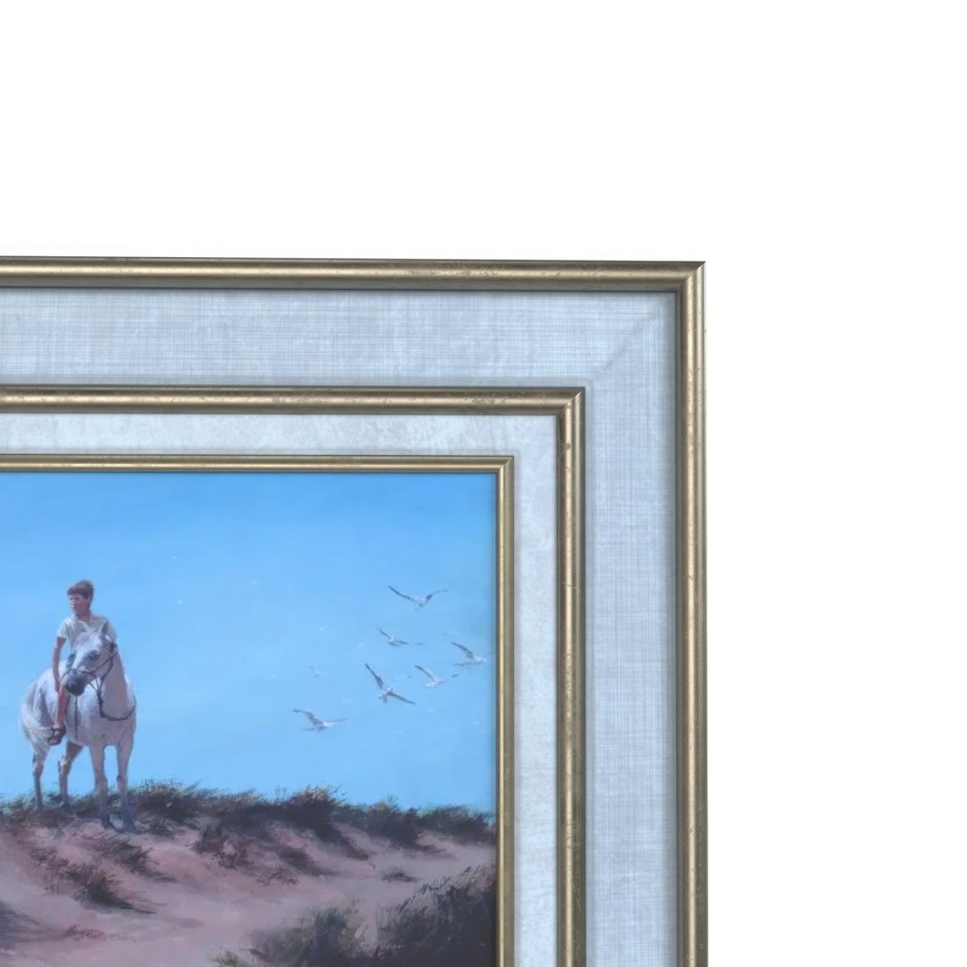 Ted Jones Dublin Ireland Irish Oil Painting PBR 3D Model - TurboSquid ...