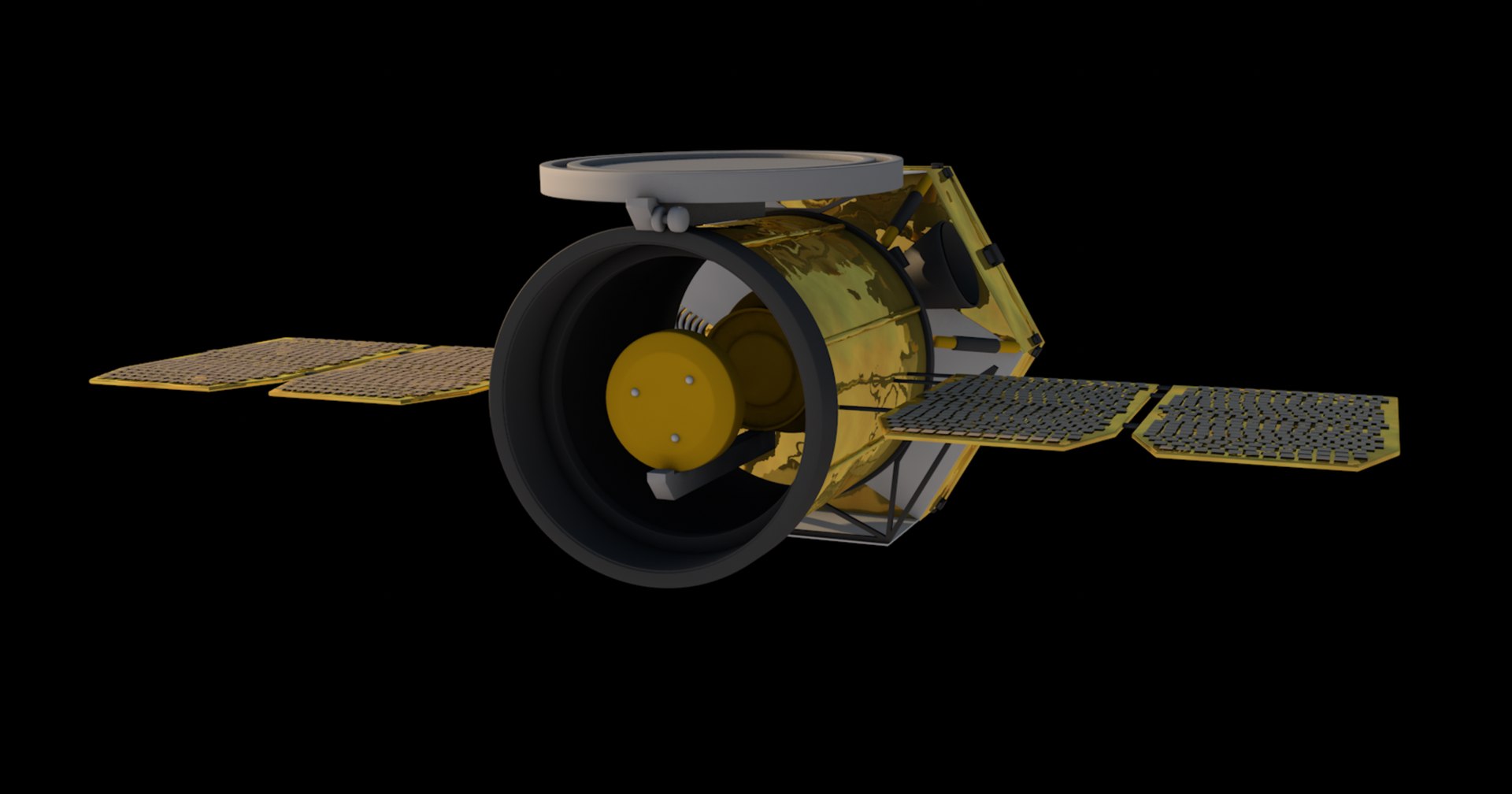 Space Satellite 3D Model - TurboSquid 1654141