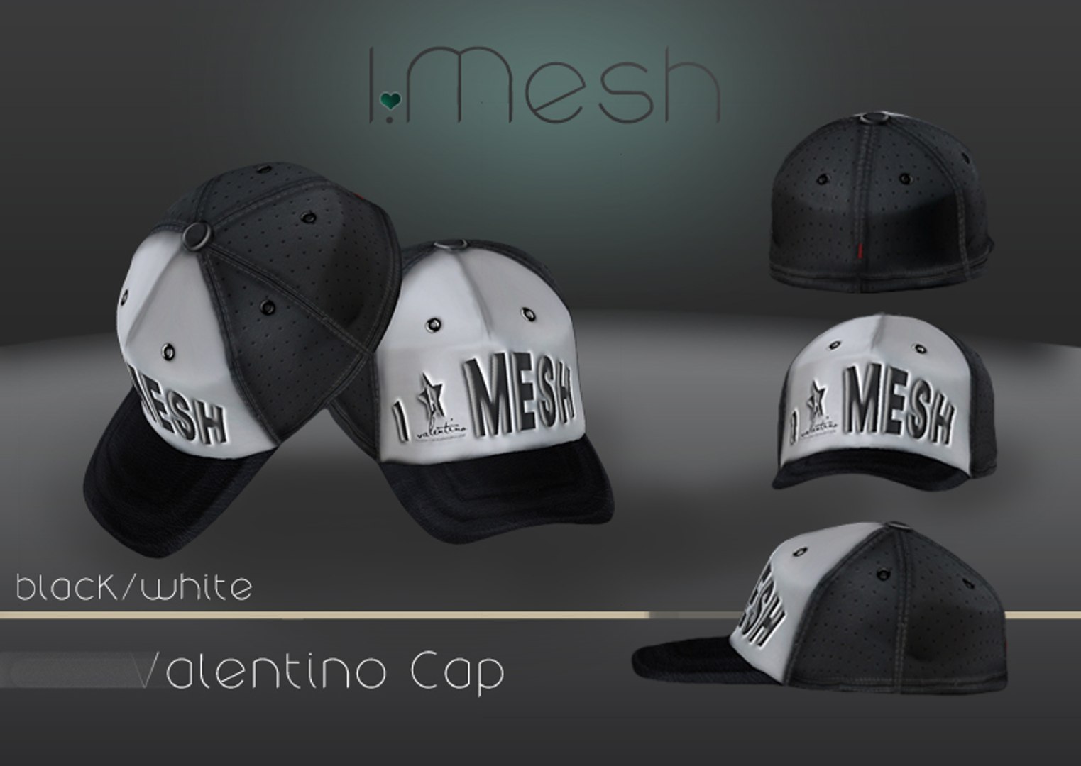 Mesh Cap 3d Model