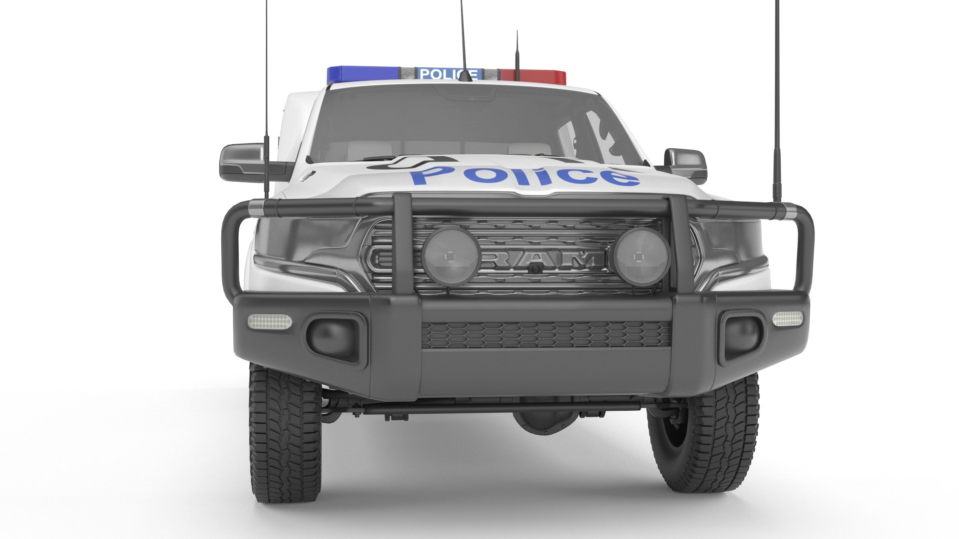 Police Paddy Wagon Dodge RAM 1500 Police Van 3D Model - TurboSquid 2078573