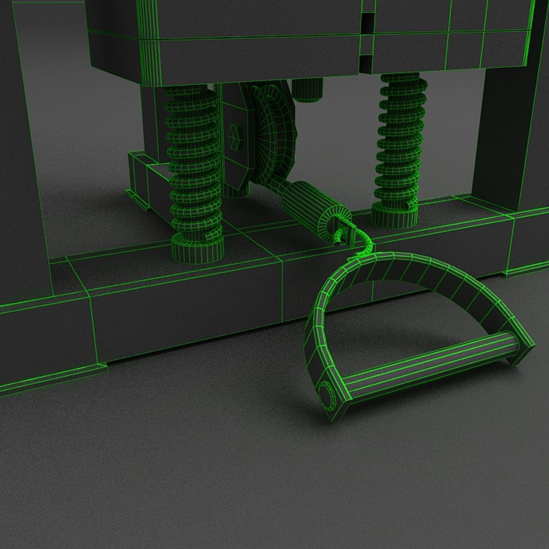 3d Cable Cross Model