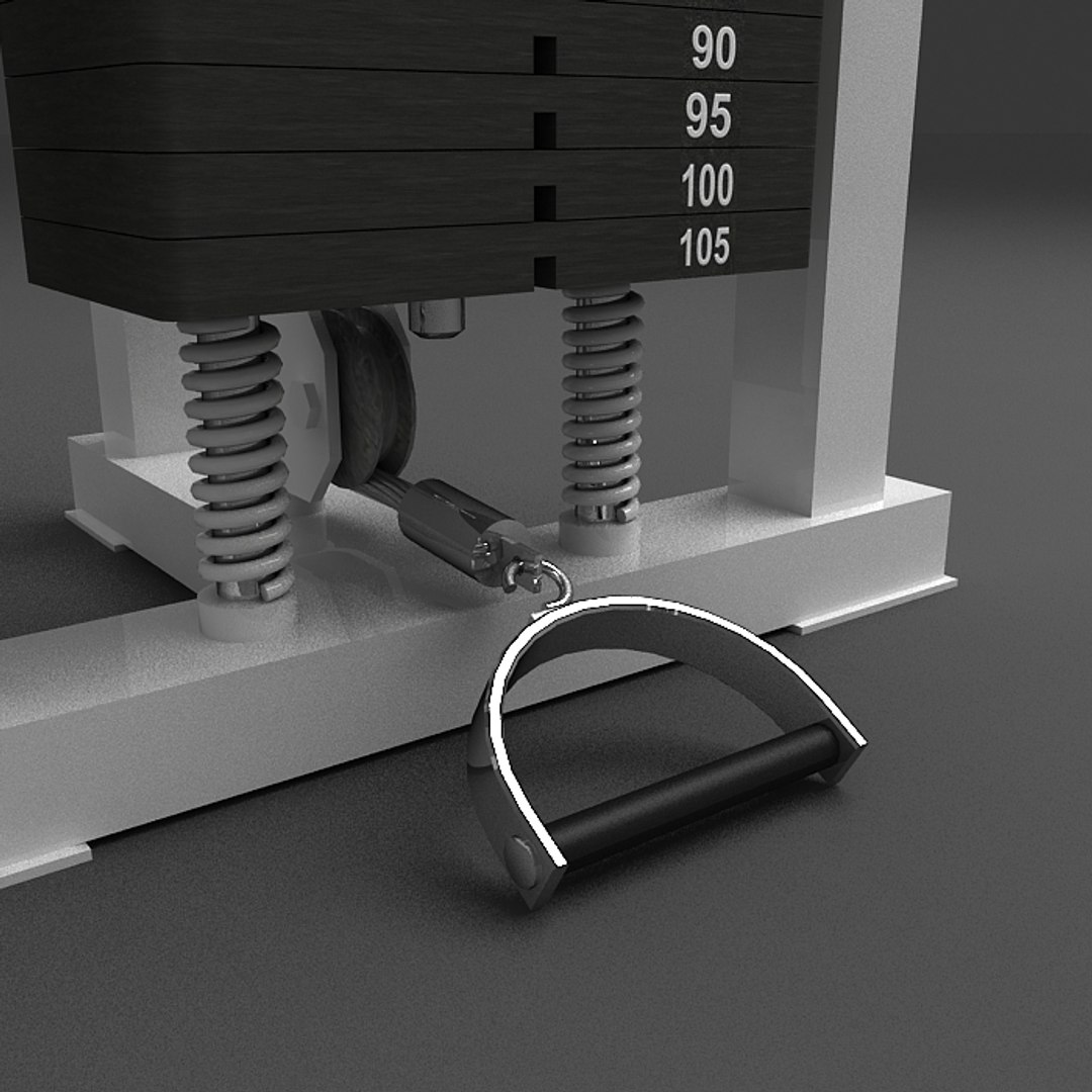 3d Cable Cross Model