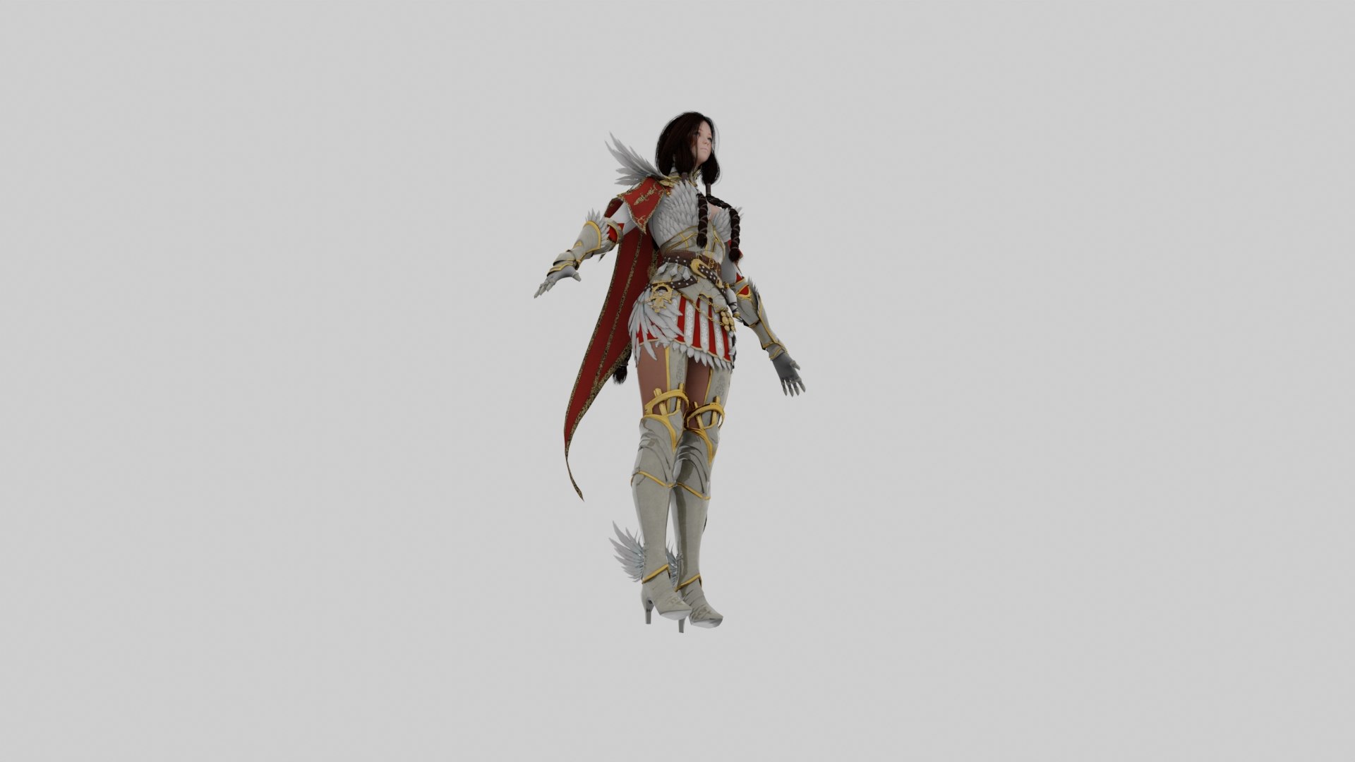 3D Valkyrie Warrior - TurboSquid 2081222