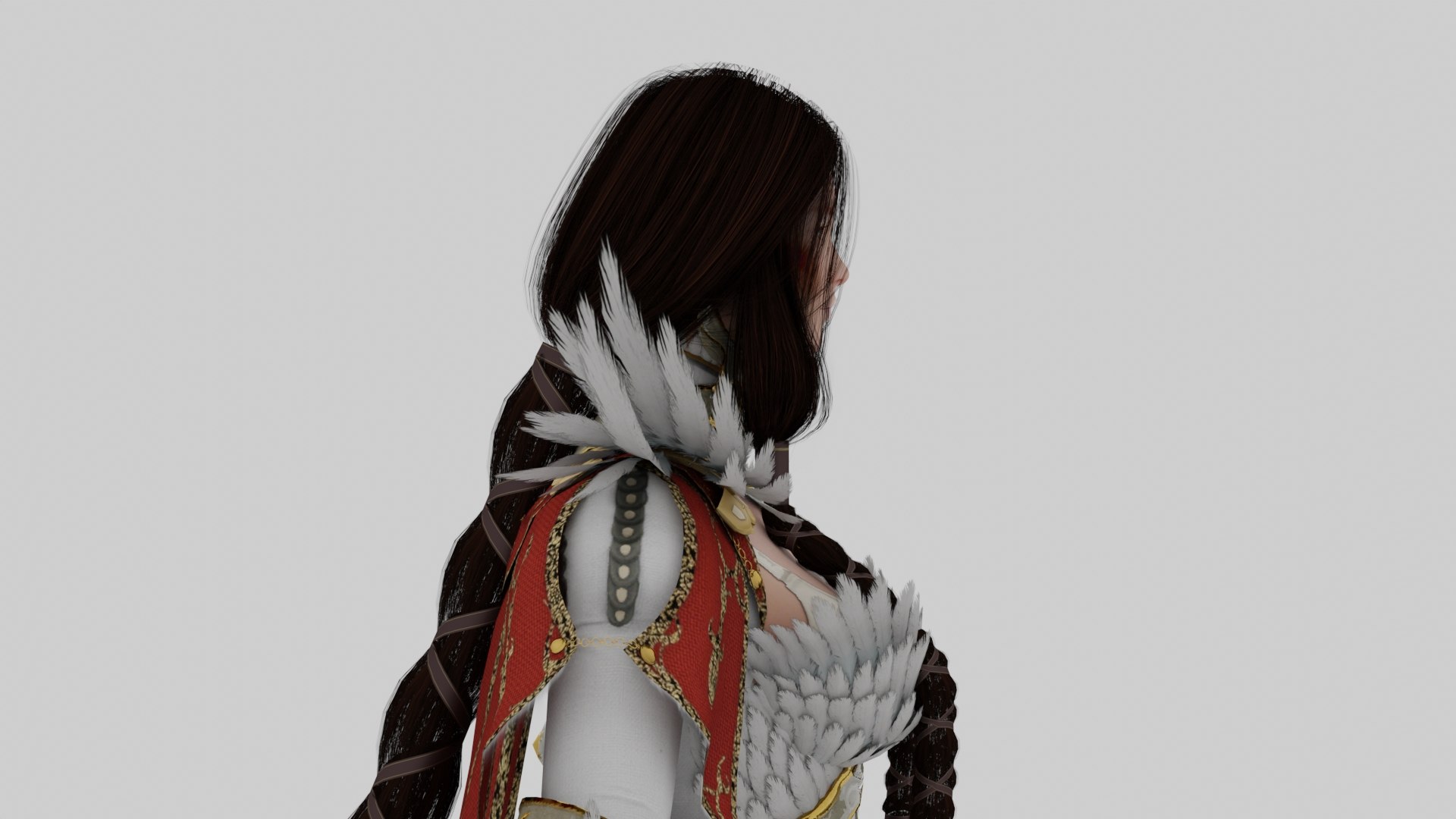 3D Valkyrie Warrior - TurboSquid 2081222