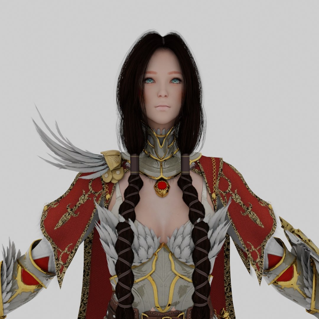 3D Valkyrie Warrior - TurboSquid 2081222