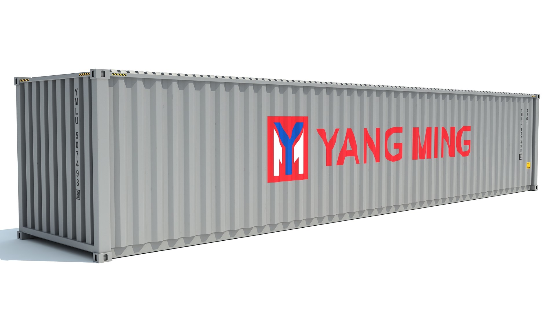 Shipping Container Yang Ming Model - TurboSquid 1615998