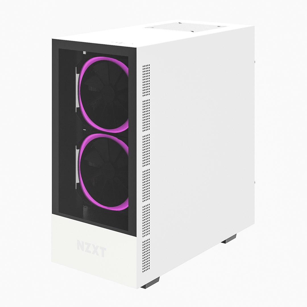 Nzxt Desktop Pc Model - TurboSquid 1657420