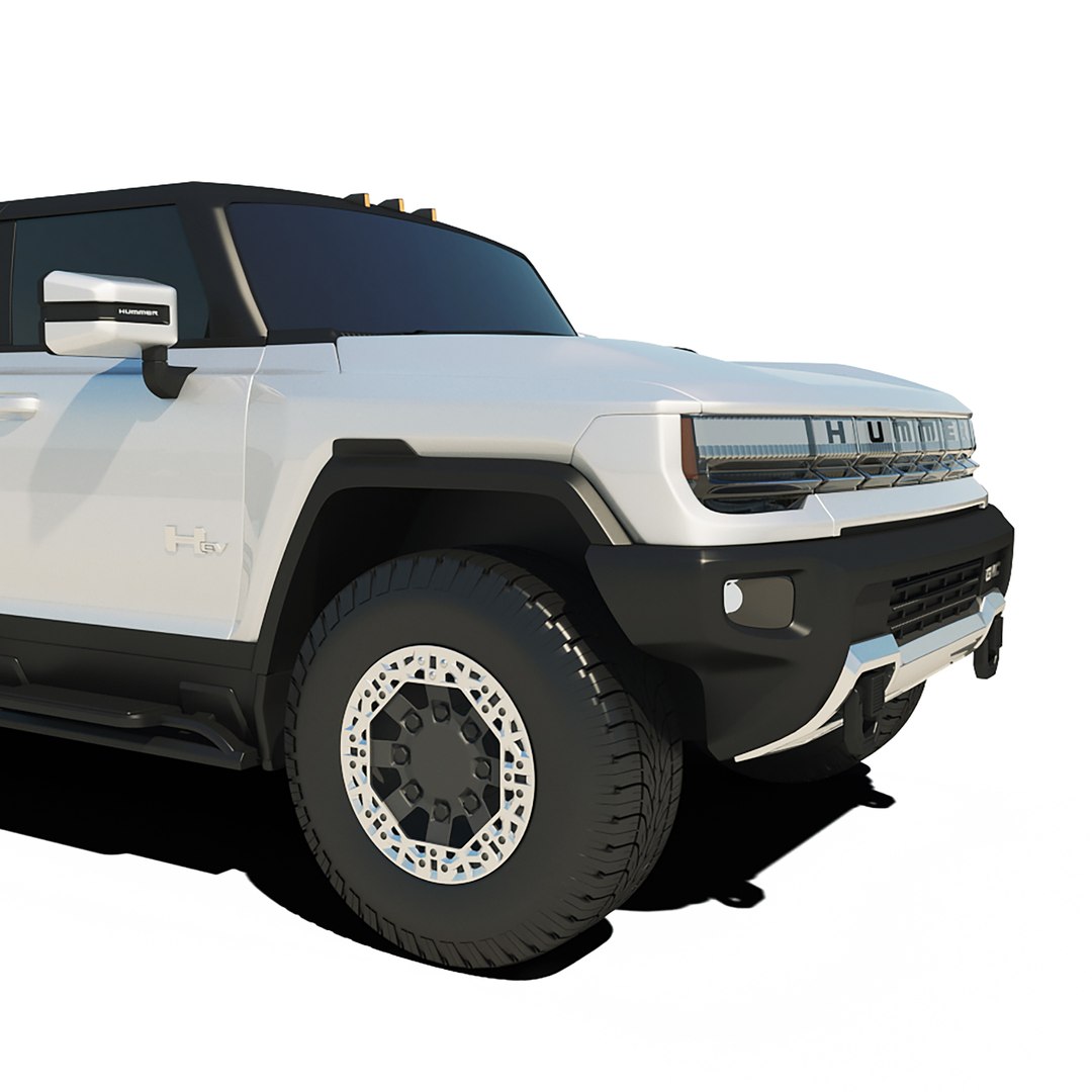 2022 Gmc Hummer Ev Model - TurboSquid 1653798