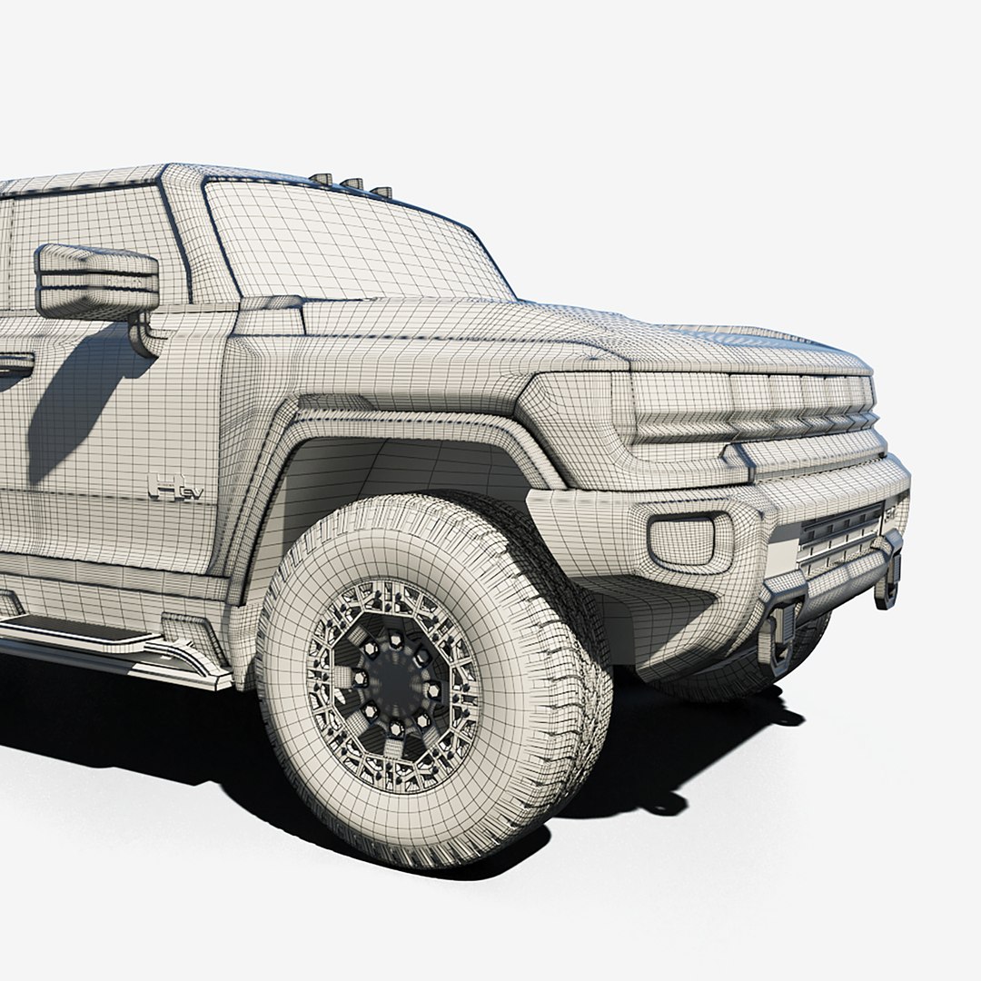 2022 Gmc Hummer Ev Model - TurboSquid 1653798