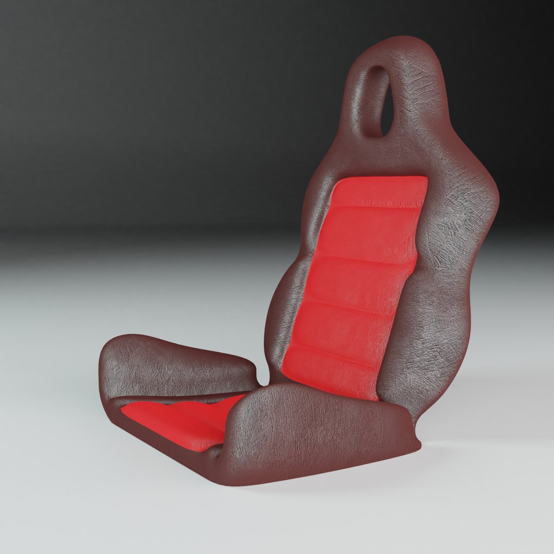 3D Car Seat - TurboSquid 1611047