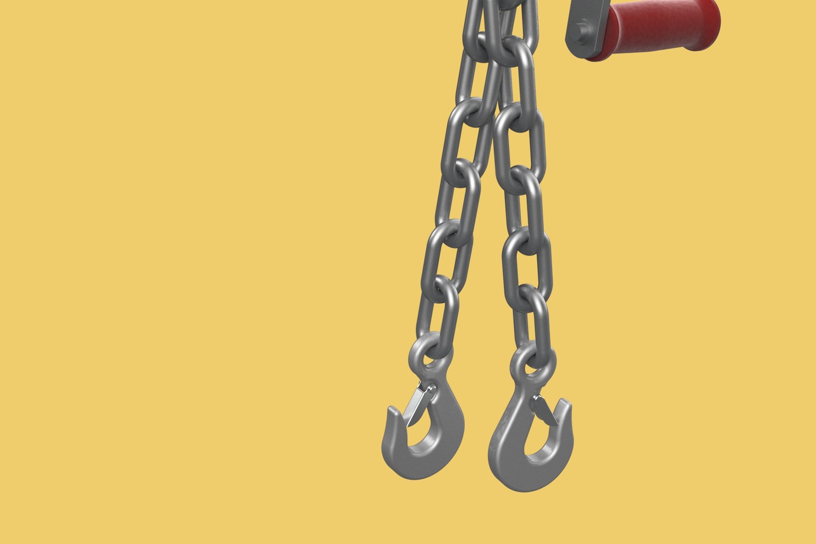 3D BALANCER LOAD LEVELER ENGINE HOIST LIFT CRANE ENGINE HOOK CHAIN ...