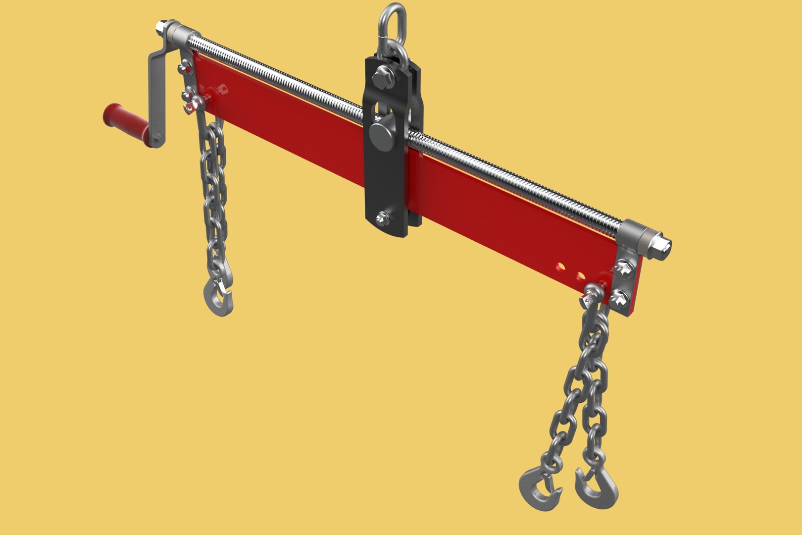 3D BALANCER LOAD LEVELER ENGINE HOIST LIFT CRANE ENGINE HOOK CHAIN ...