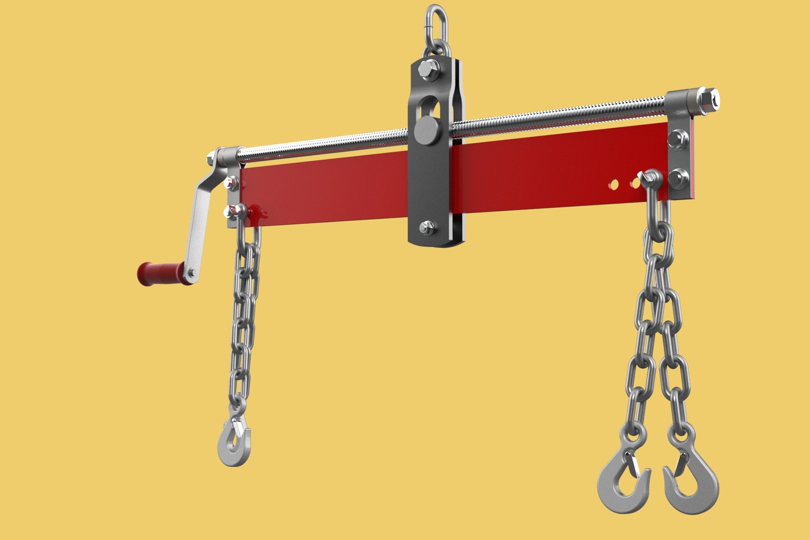 3D BALANCER LOAD LEVELER ENGINE HOIST LIFT CRANE ENGINE HOOK CHAIN ...