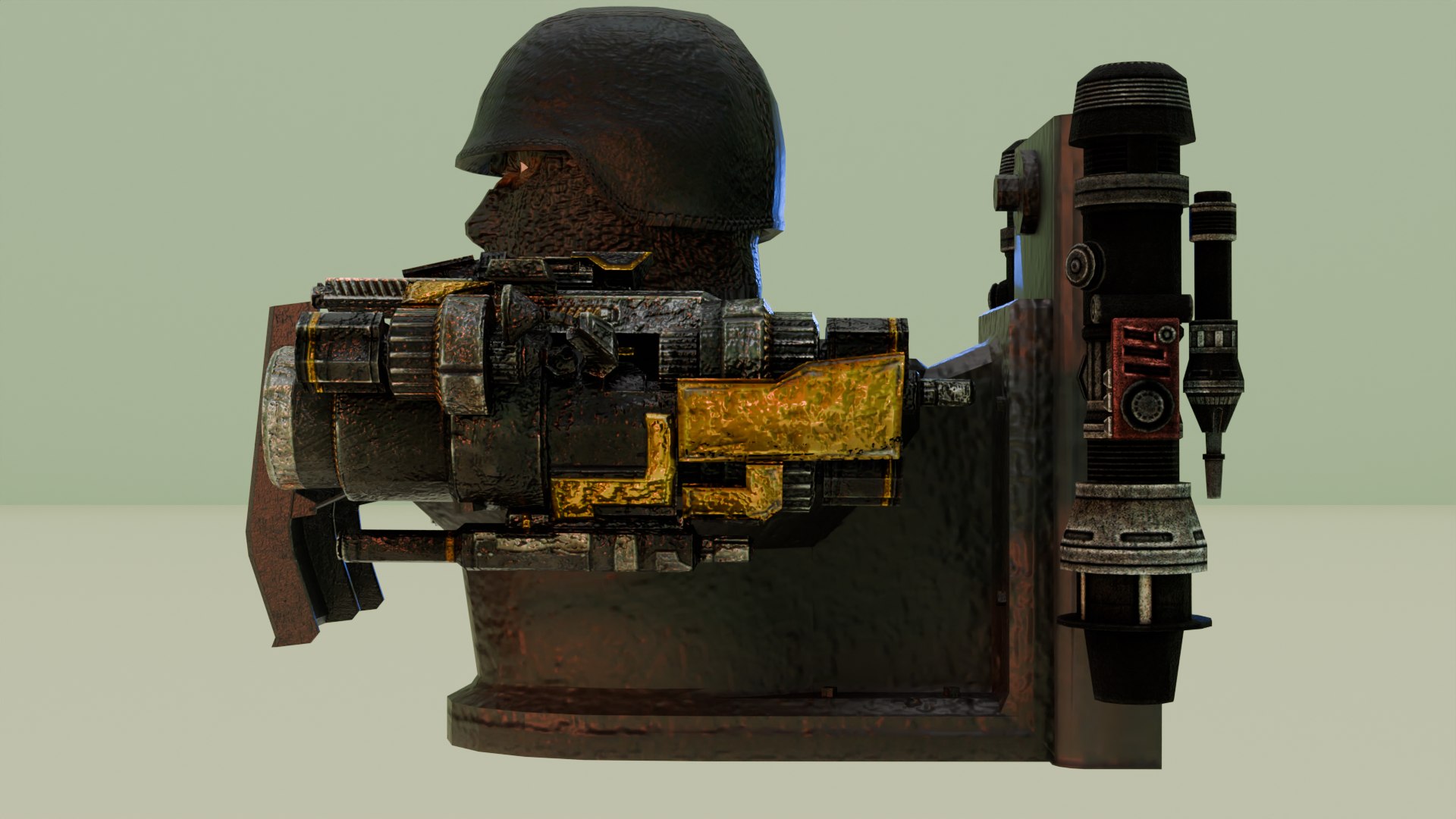 3D Jetpack Balaclava Laser Skibidi Toilet Model - TurboSquid 2429454