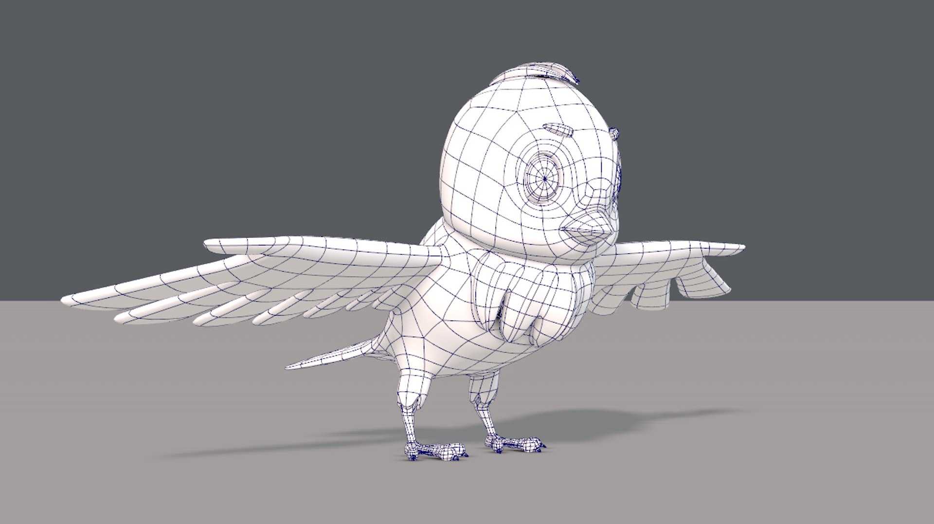 3D model bird v01 - TurboSquid 1409864