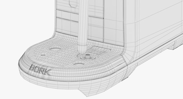 modelo 3d Cafetera BORK C830 Nespresso - TurboSquid 1388295