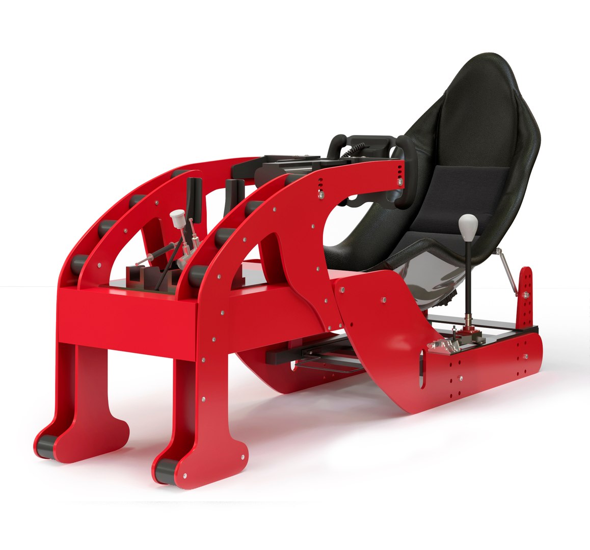 Racing Simulator 3D - TurboSquid 1345990