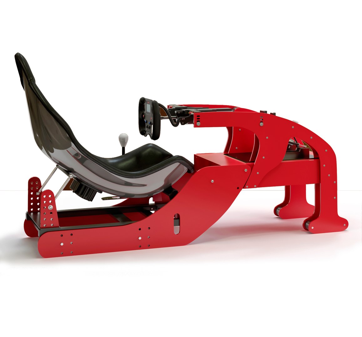 Racing Simulator 3D - TurboSquid 1345990