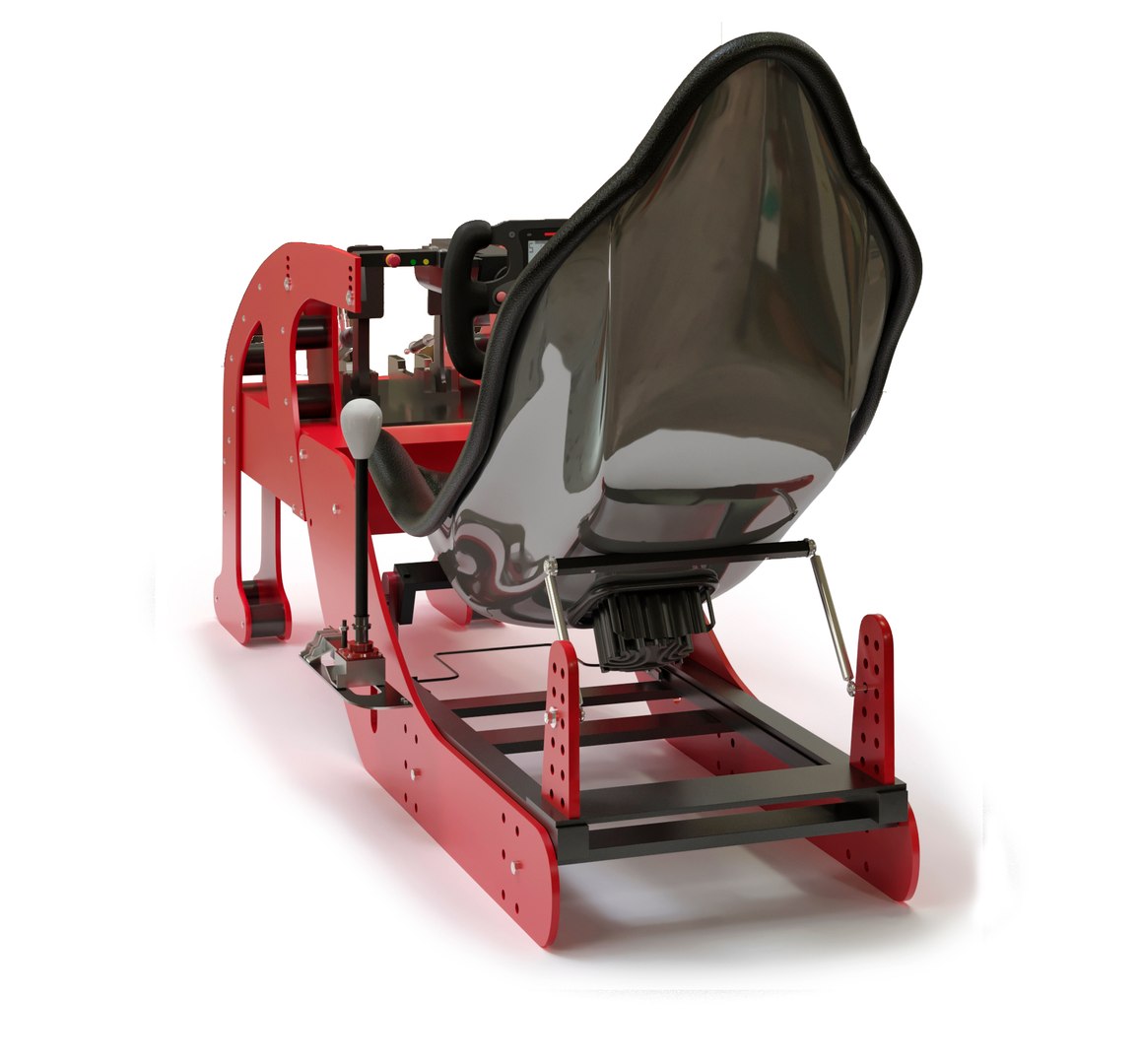 Racing Simulator 3D - TurboSquid 1345990