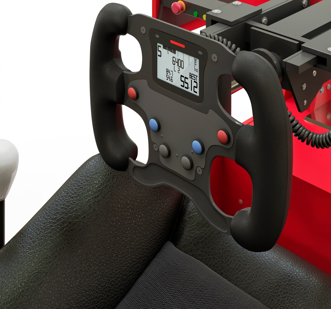 Racing Simulator 3D - TurboSquid 1345990