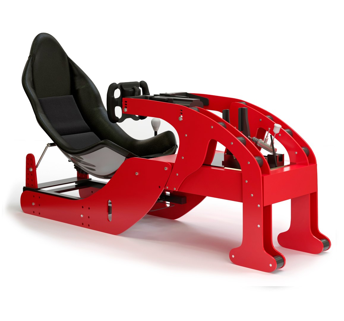 Racing Simulator 3D - TurboSquid 1345990