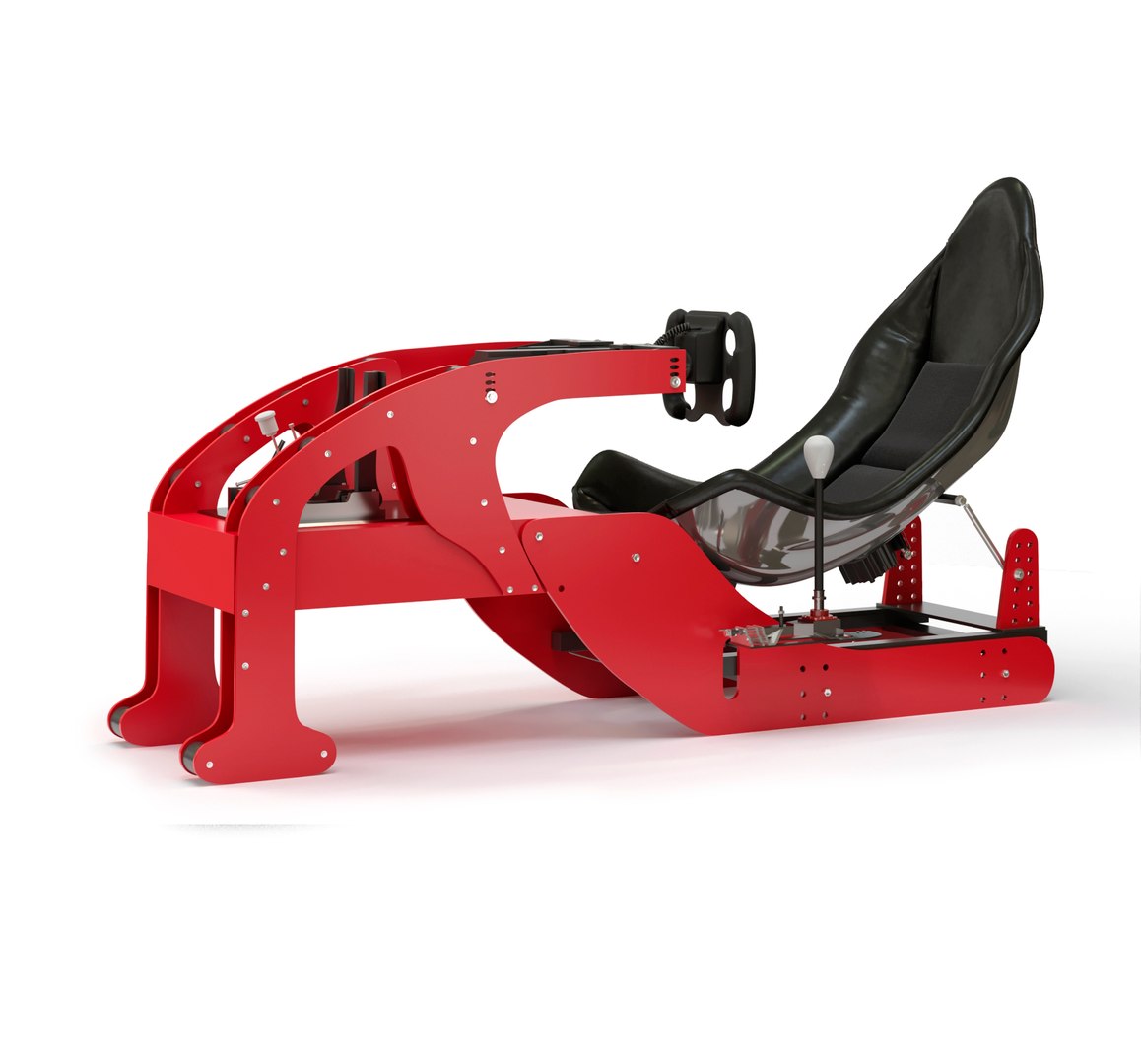 Racing Simulator 3D - TurboSquid 1345990