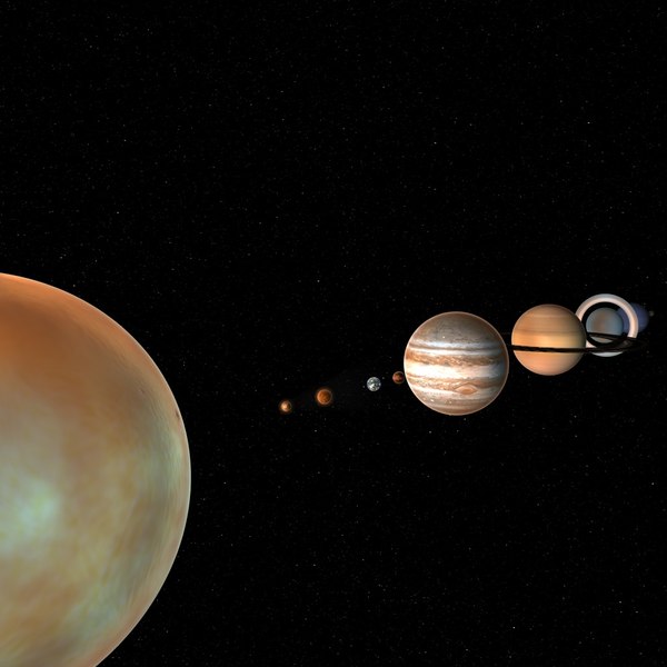 3d pluto planet model