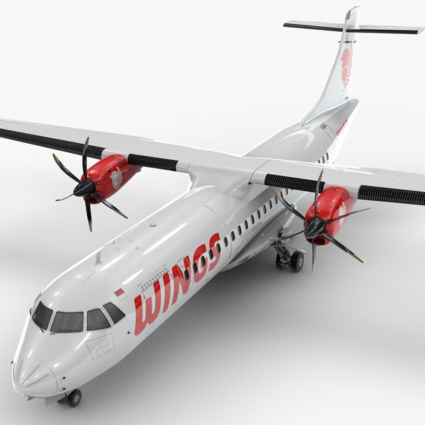 modelo 3d ATR 72 ALAS Aire L1695 - TurboSquid 1908391